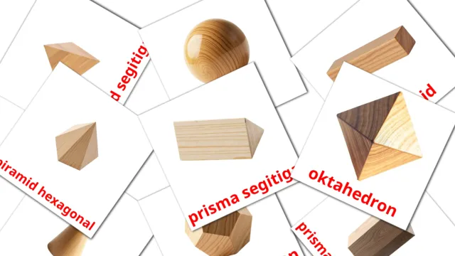 29 Free Colors and shapes Flashcards in Malay (PDF files)