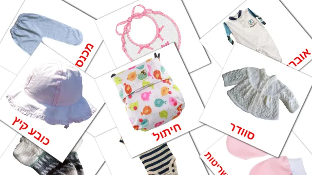 1300+ FREE Hebrew Flashcards | PDF | Picture Vocabulary