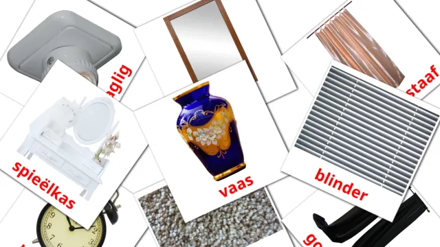 1300+ FREE Afrikaans Flashcards | PDF | Picture Vocabulary