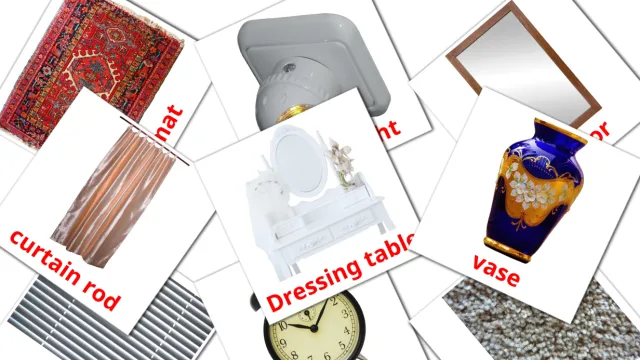 14 FREE Bed Flashcards | PDF | English Words