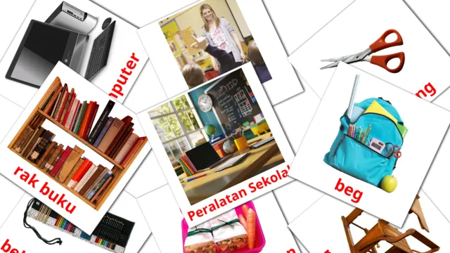 12 FREE Days of Week Flashcards | PDF | Malay Words