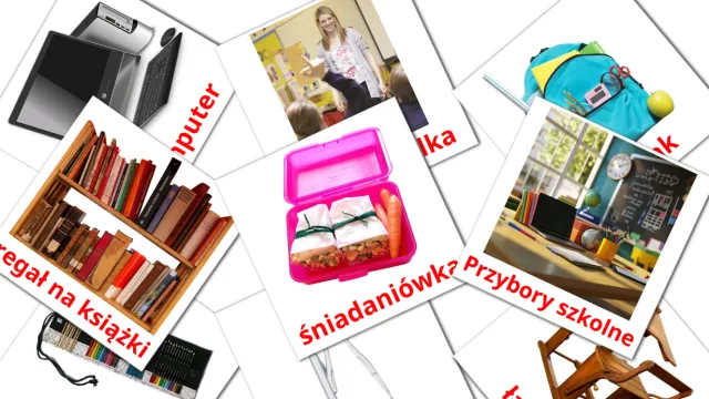 17 FREE School building Flashcards | PDF | Polish Words