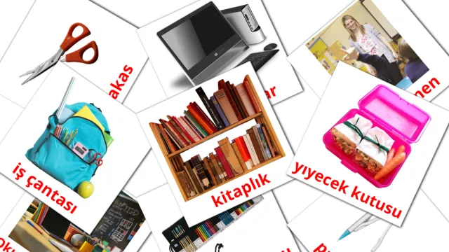 17 FREE School building Flashcards | PDF | Turkish Words