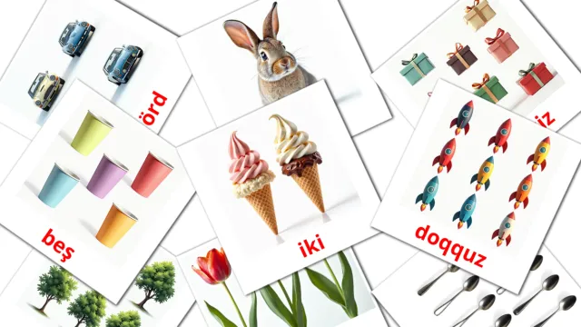 10 FREE Counting Flashcards | PDF | English Words