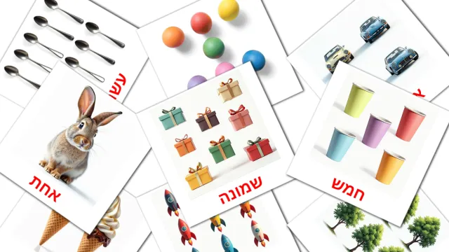 1300+ FREE Hebrew Flashcards | PDF | Picture Vocabulary
