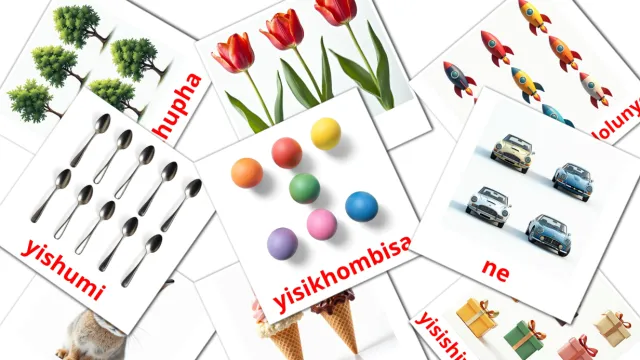 20 FREE Numbers (1-20) Flashcards | PDF | Zulu Words