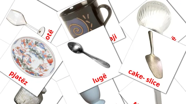 29 FREE Crockery and cutlery Flashcards | PDF | Italian Words