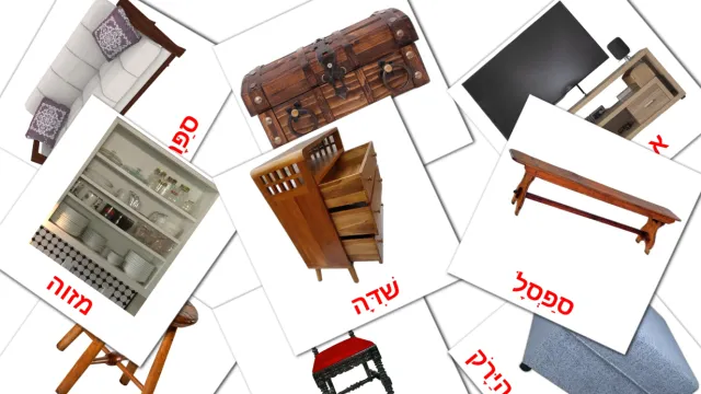 1300+ FREE Hebrew Flashcards | PDF | Picture Vocabulary