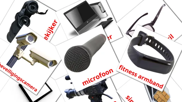 29 FREE Gadgets Flashcards in PDF | English Pictures