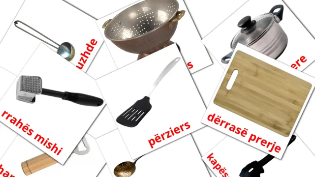 35 Flashcards sur Ustensiles de cuisine en Français | PDF
