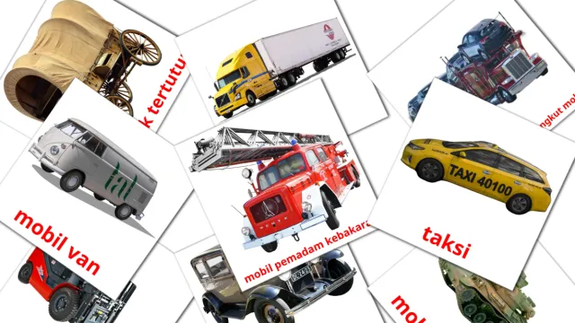 1300+ FREE Indonesian Flashcards | PDF | Picture Vocabulary