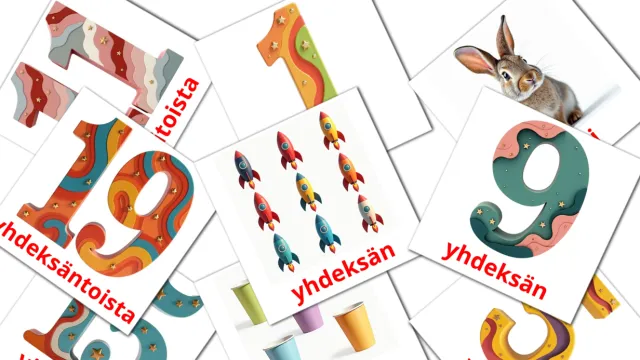 1300+ FREE Finnish Vocabulary Flashcards in 4 Printable formats