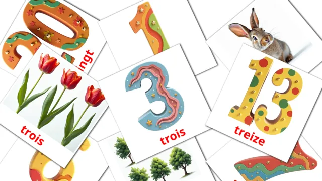 84 FREE French Colors and shapes Flashcards | PDF