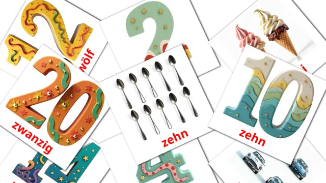 84 FREE German Colors and shapes Flashcards | PDF