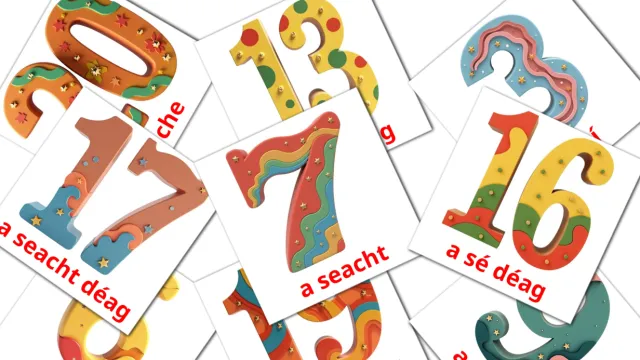 1300+ FREE Irish Flashcards | PDF | Picture Vocabulary