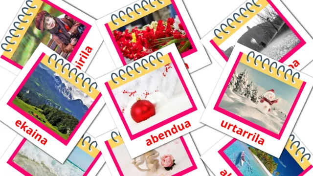 1300+ FREE Basque Flashcards | PDF | Picture Vocabulary