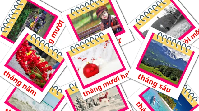 12 FREE Days of Week Flashcards | PDF | Vietnamese Words
