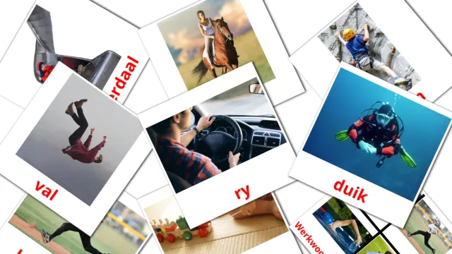 19 FREE Movement verbs Flashcards | PDF | English Words