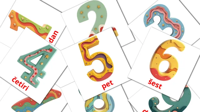 35 FREE 2D Shapes Flashcards in 4 PDF formats | Bosnian Pictures