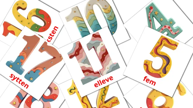 1300+ FREE Norwegian Vocabulary Flashcards | PDF