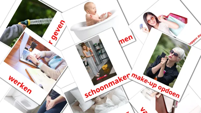 19 FREE Movement verbs Flashcards | PDF | Dutch Words