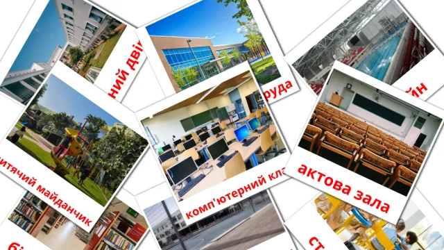 36 FREE Classroom objects Flashcards | PDF | Ukrainian Words