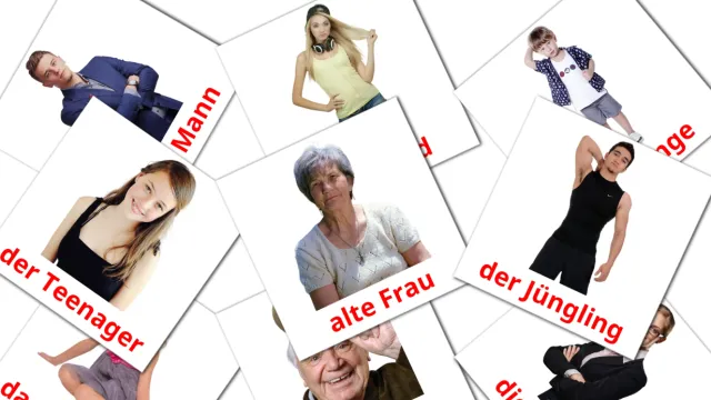 26 FREE Body Parts Flashcards | PDF | German Words