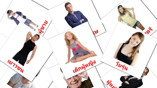 1300+ FREE Thai Flashcards | PDF | Picture Vocabulary