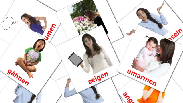 33 FREE Routine verbs Flashcards | PDF | German Words