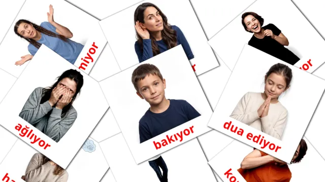 19 FREE Movement verbs Flashcards | PDF | Turkish Words