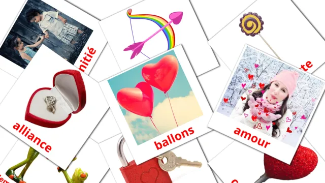 18 FREE Valentine's Day Flashcards in PDF | English Pictures