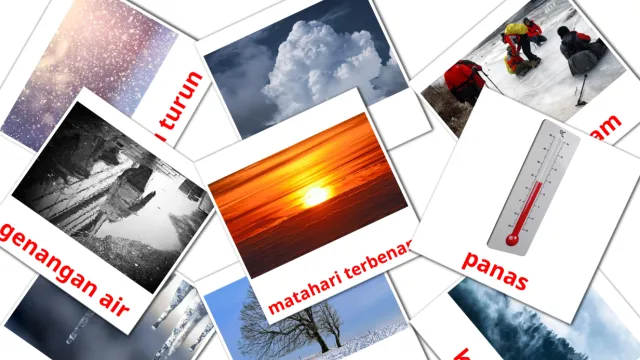 30 FREE Bodies of Water Flashcards | PDF | Indonesian Words