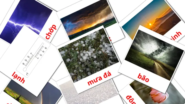 30 FREE Bodies of Water Flashcards | PDF | Vietnamese Words