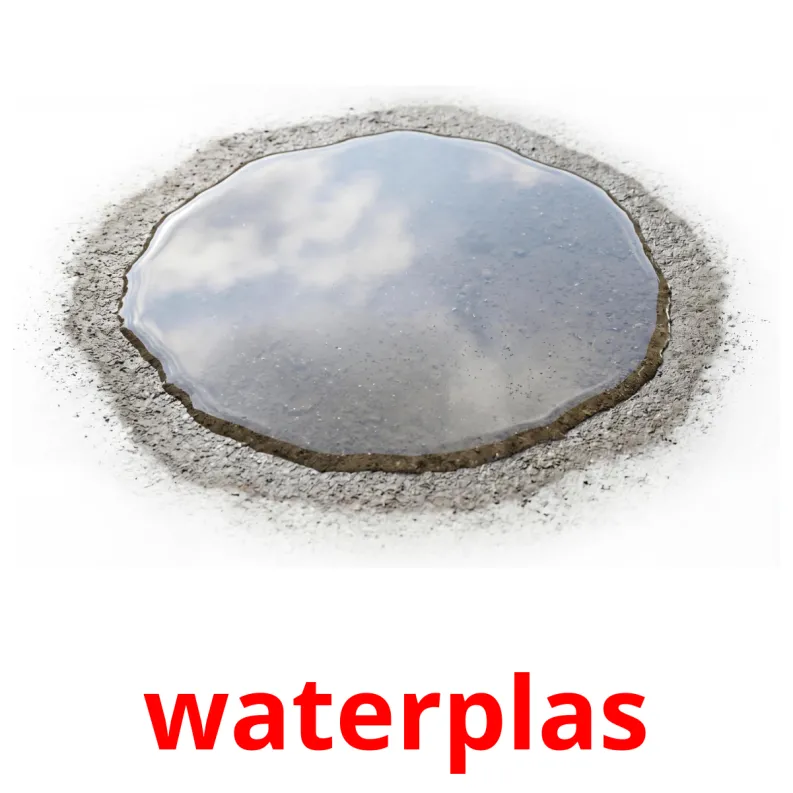 30 FREE Bodies of Water Flashcards | PDF | Afrikaans Words