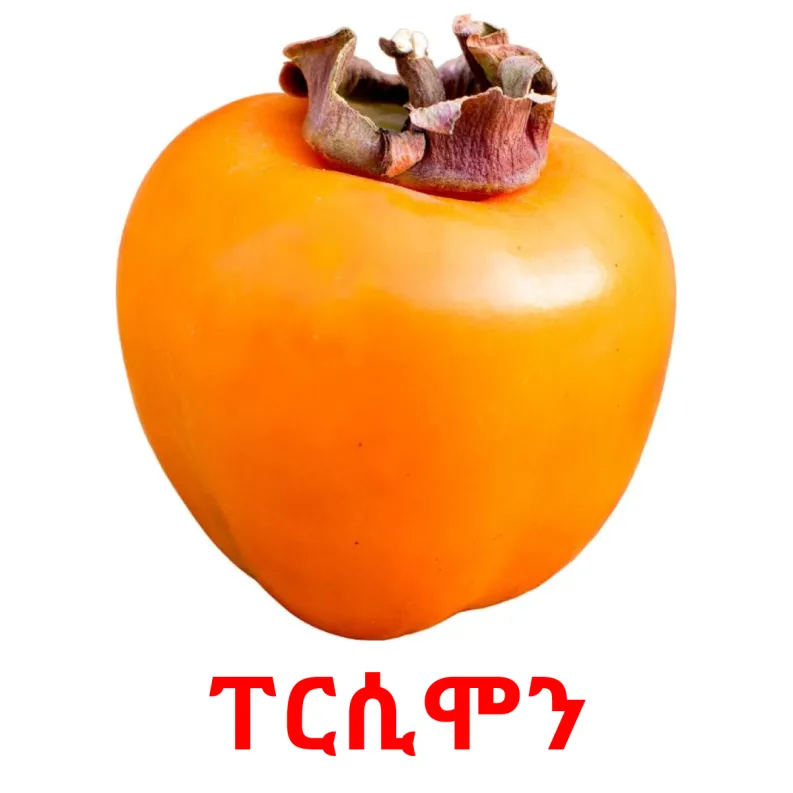 20 FREE Fruits Flashcards | PDF | Amharic Words