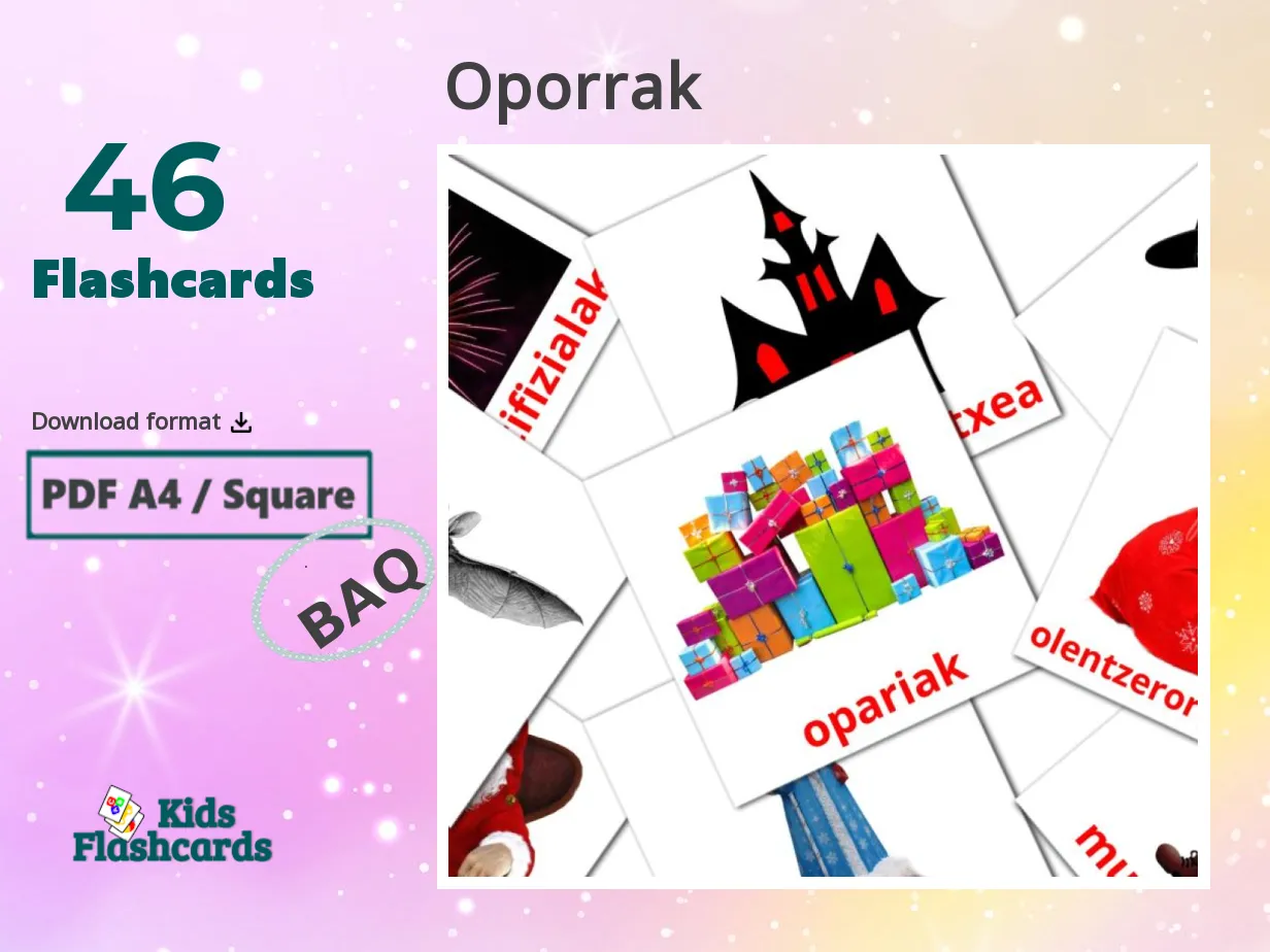 46 FREE Basque Holidays Flashcards | PDF