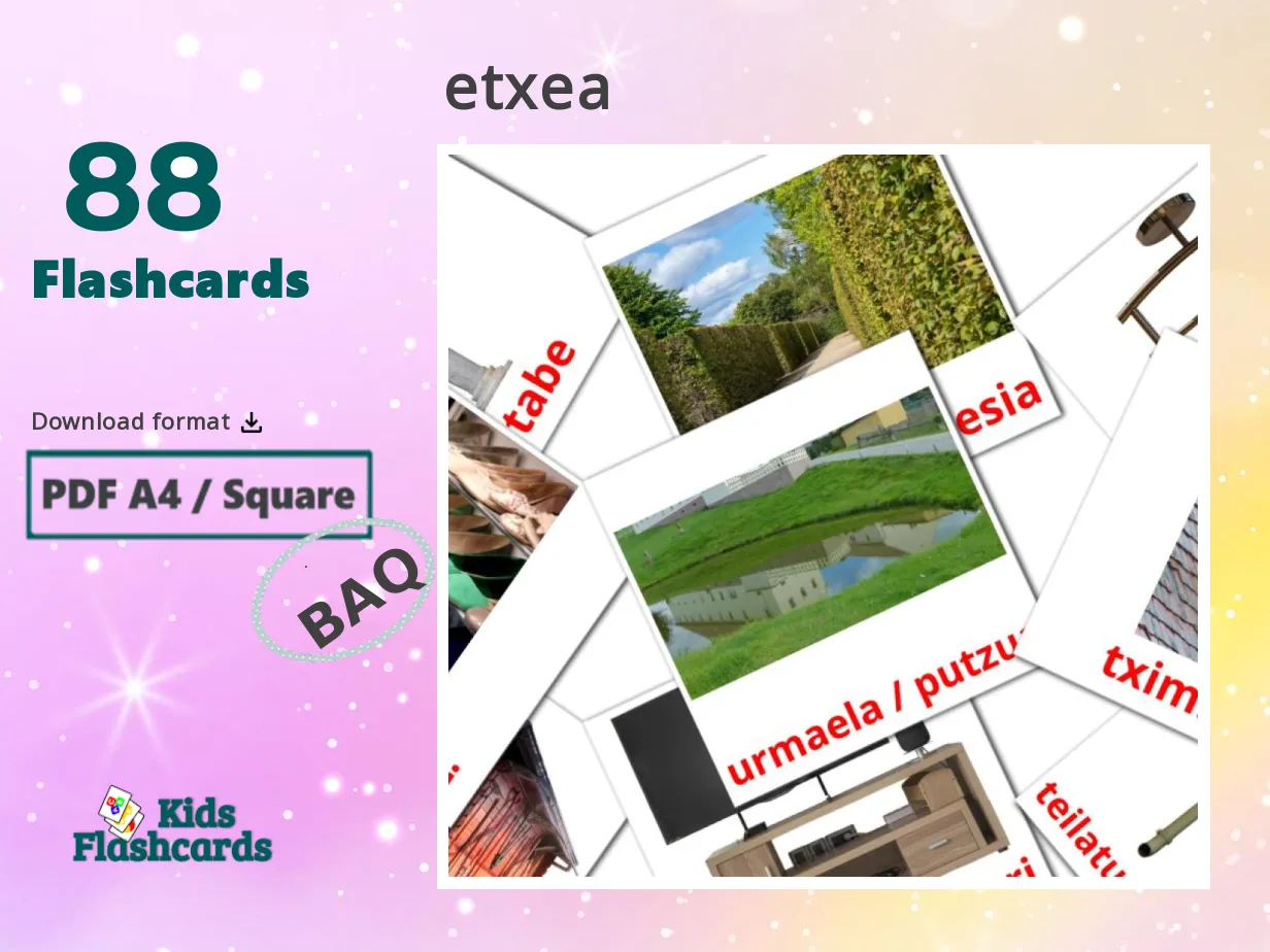 88 FREE Basque Home Flashcards | PDF