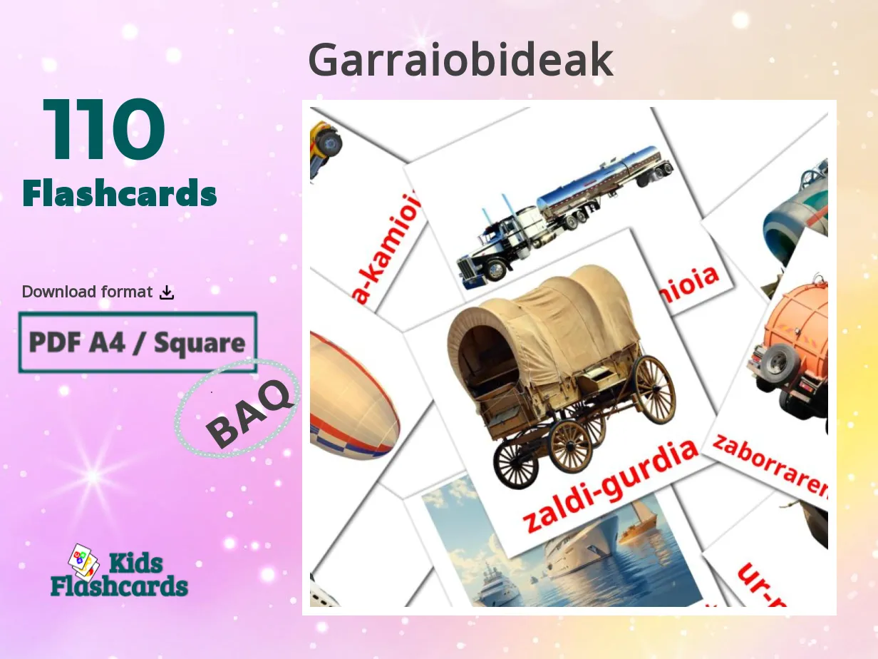 110 FREE Basque Transport Flashcards | PDF