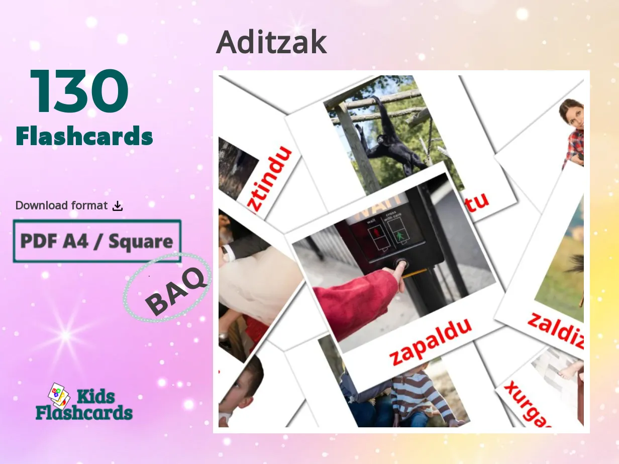 130 FREE Basque Verbs Flashcards | PDF