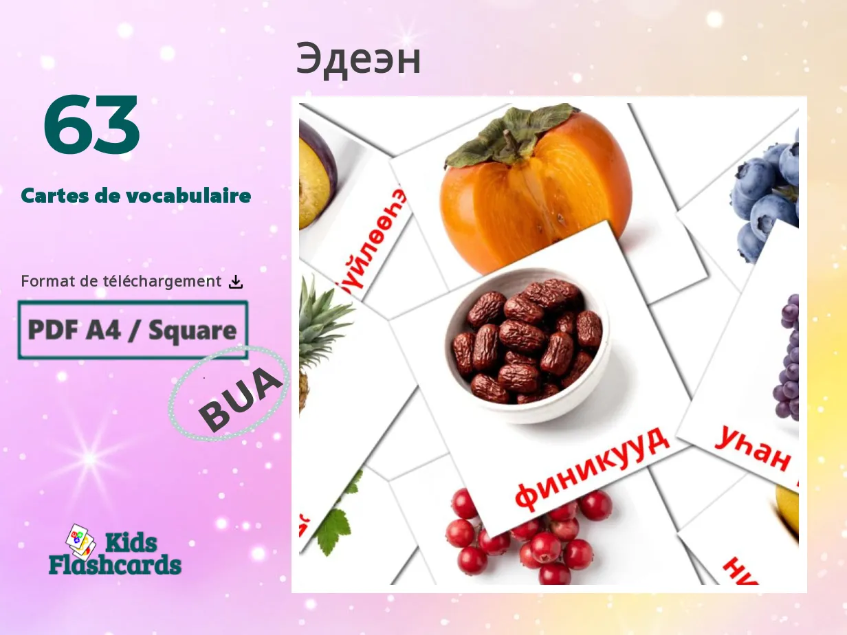 33 Cartes de vocabulaire Nourriture GRATUITES à imprimer | PDF ...