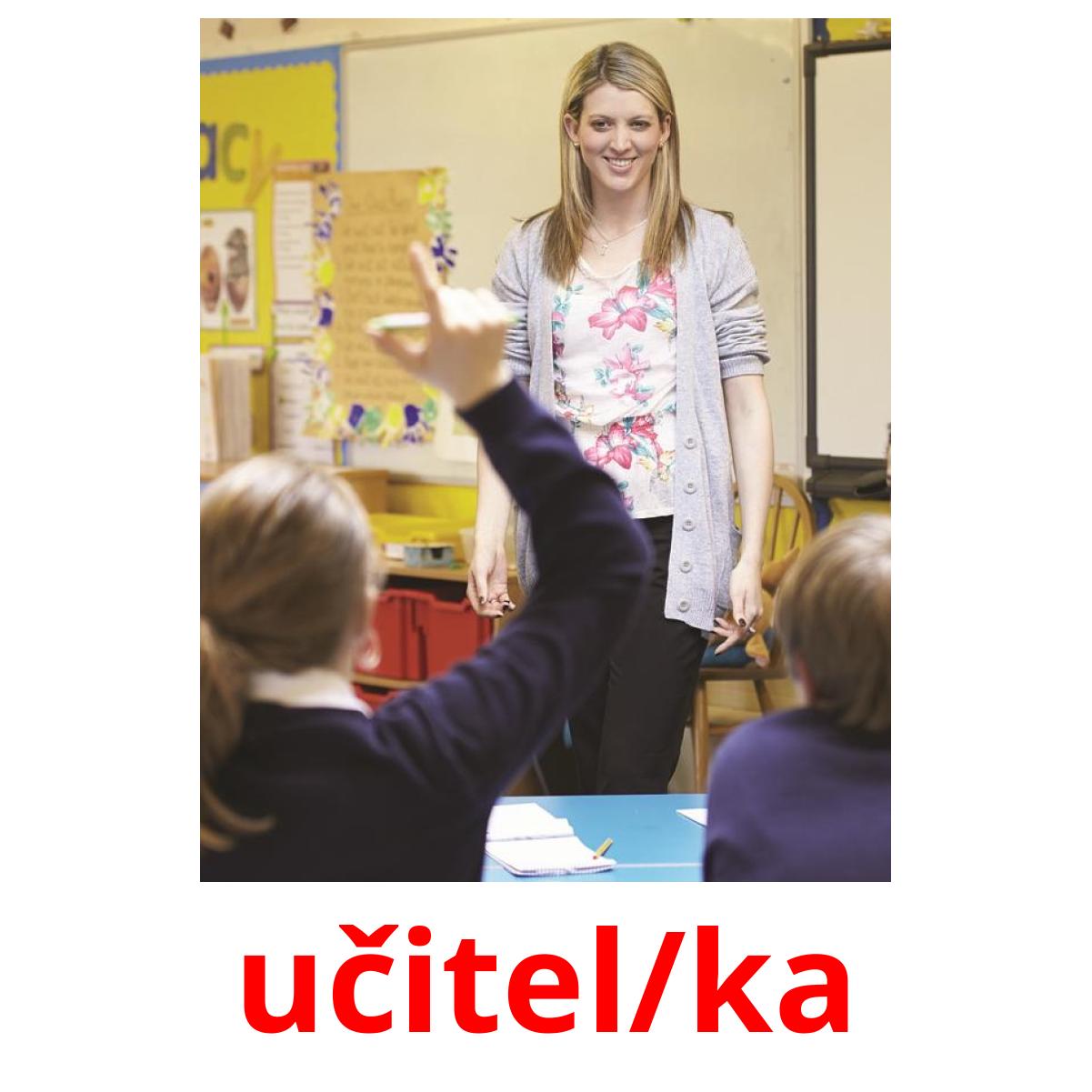 37 Printable Classroom objects Flashcards in Czech (Free PDF)