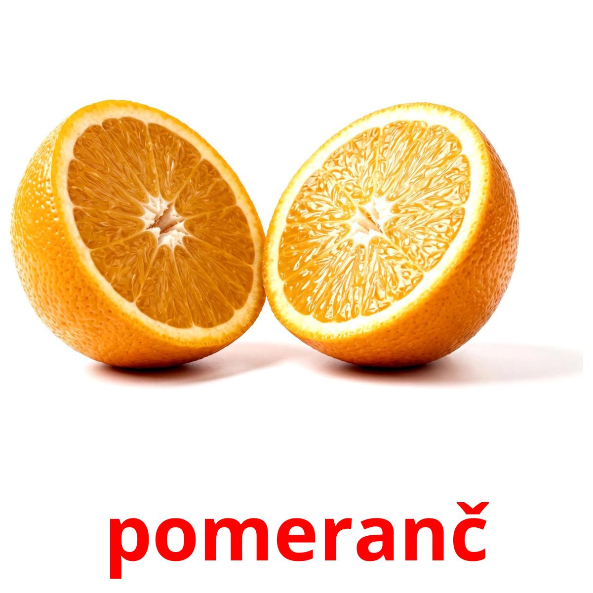 21 Printable Fruits Flashcards in Czech (Free PDF)