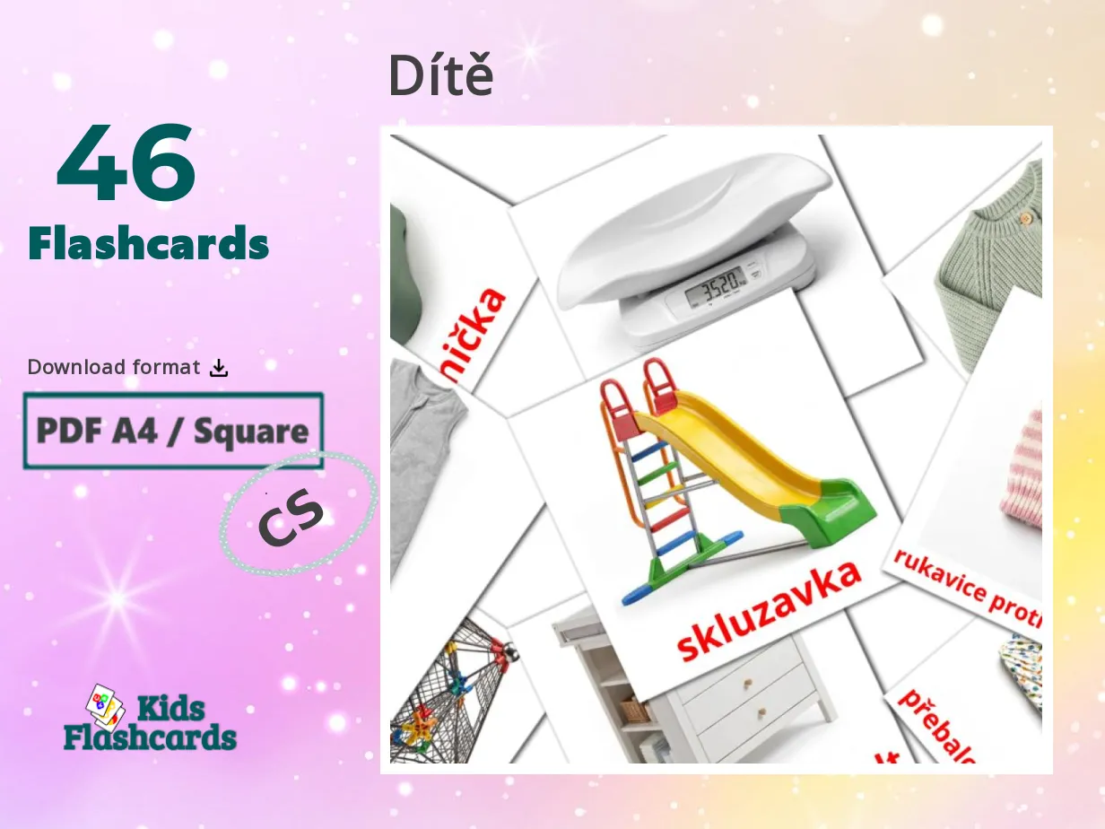 46 FREE Czech Baby Flashcards | PDF