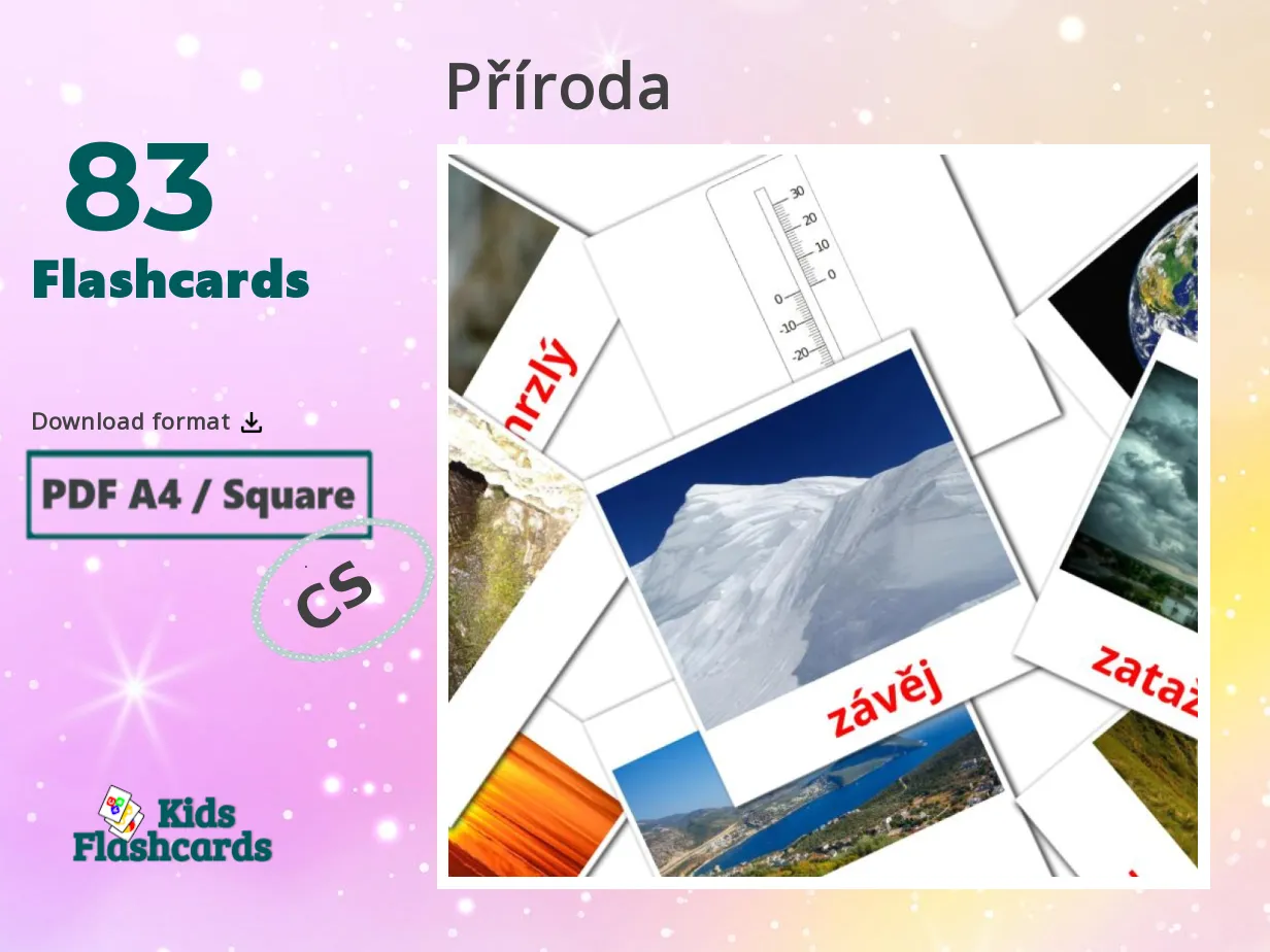 83 FREE Czech Nature Flashcards | PDF