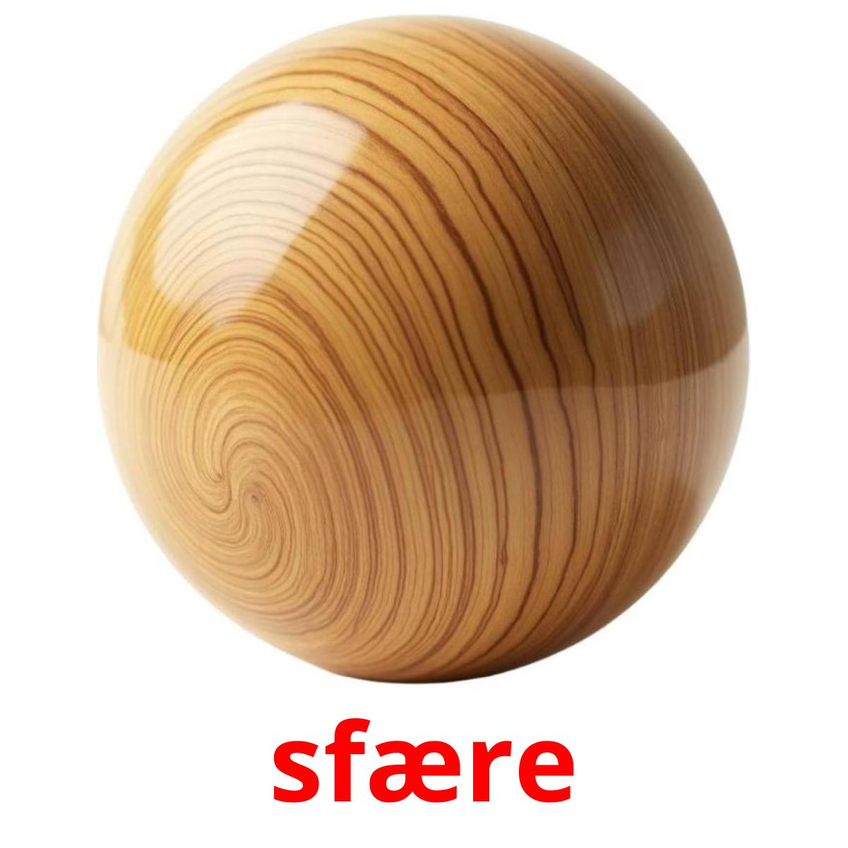 18 Printable 3D Shapes Flashcards in Dansk (Free PDF)