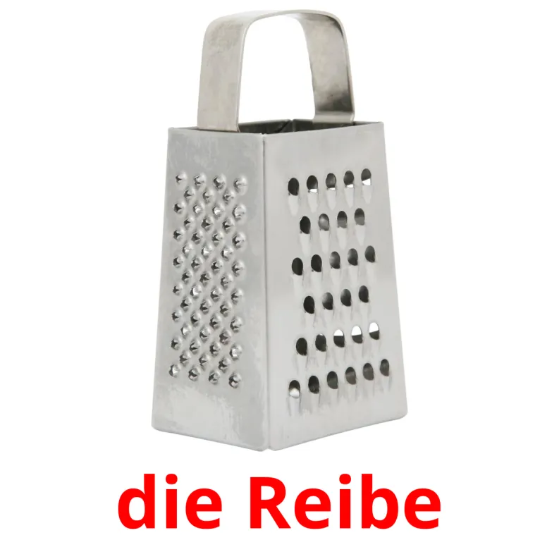 31 FREE Kitchenware Flashcards | PDF | German Words