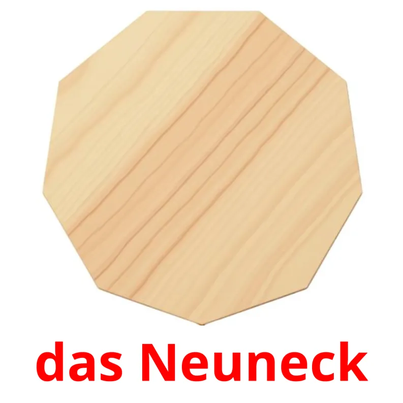 35 FREE 2D Shapes Flashcards in 4 PDF formats | German Pictures