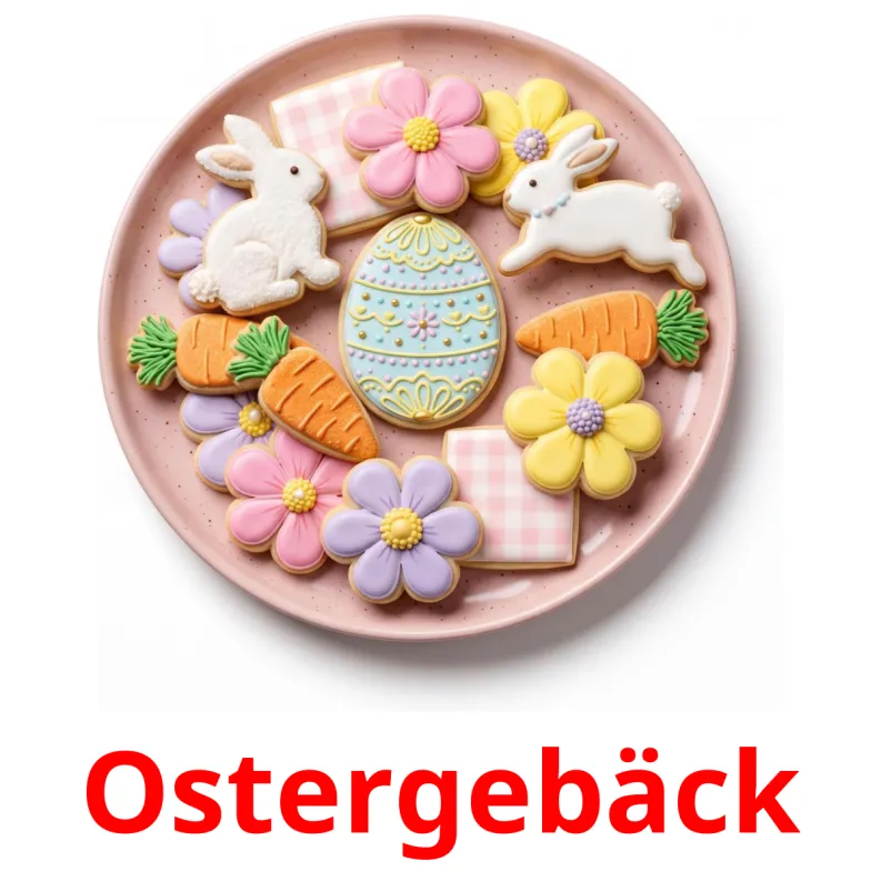 31 FREE Easter Flashcards | PDF | German Words