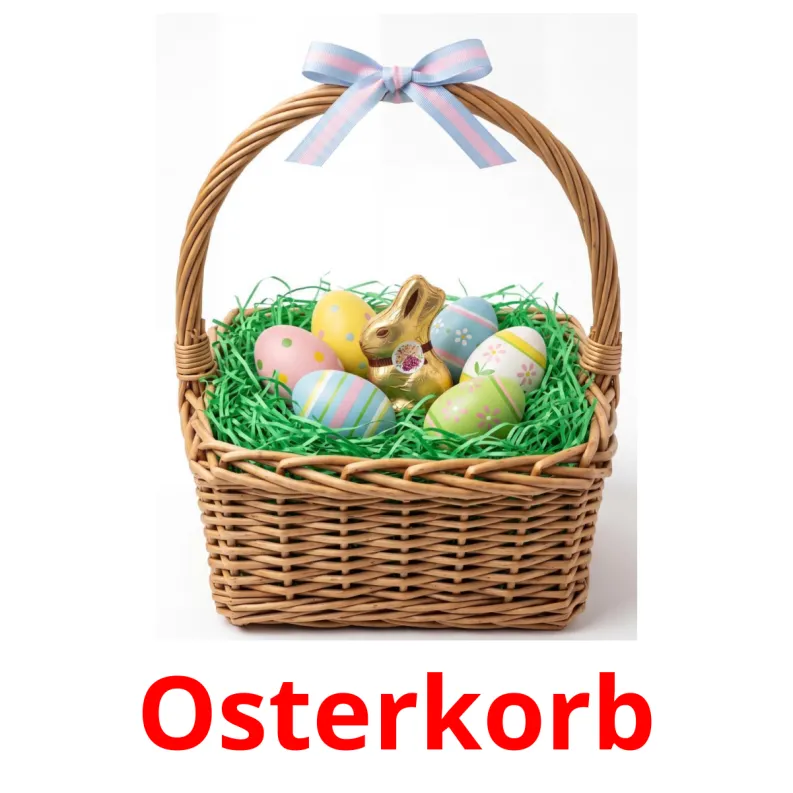 31 FREE Easter Flashcards | PDF | German Words