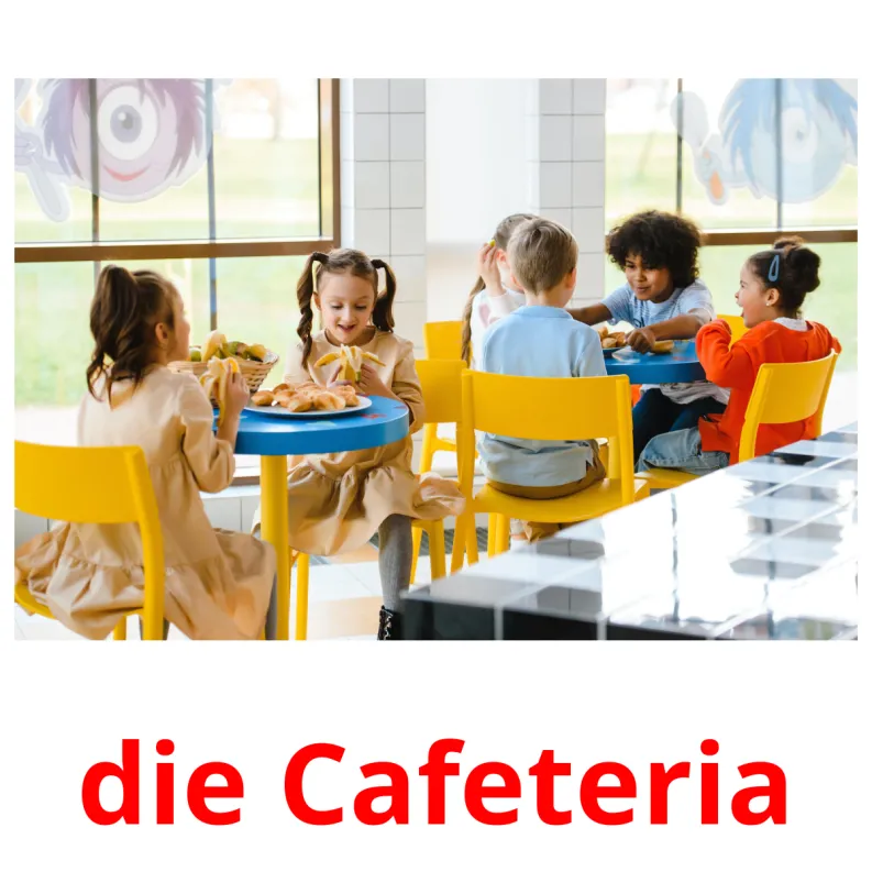 17 FREE School building Flashcards | PDF | German Words